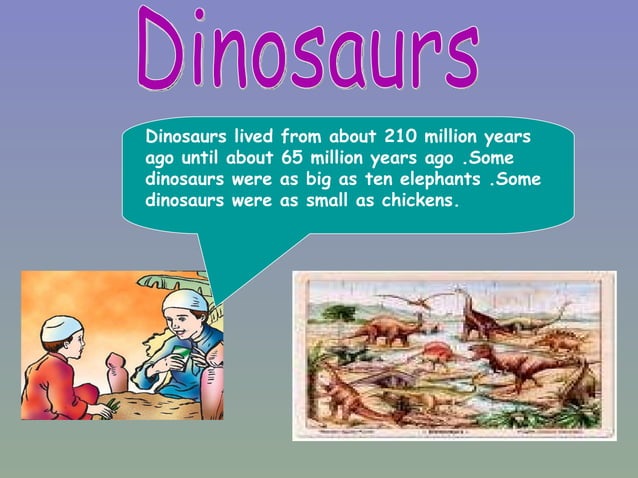 Dinosaurs | PPT | Reptiles | Pets