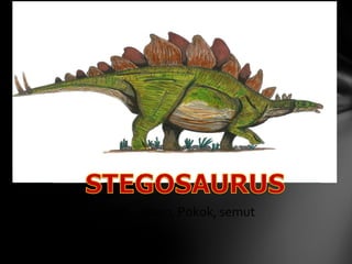 Zaman Dahulu - Dinosaur | PPT