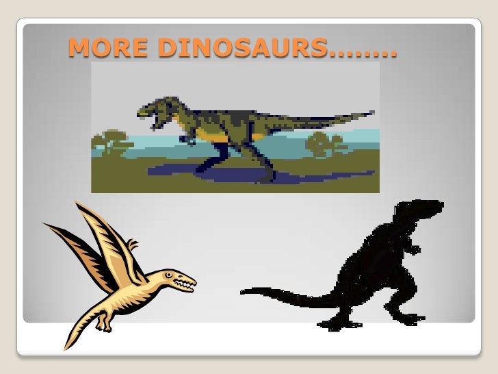 Dinosaurs Powerpoint Assignment