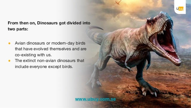 Dinosaurs And Their Existence - Welcome to the Era of the Unknowns | PPTX