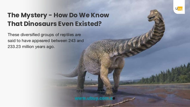 Dinosaurs And Their Existence - Welcome to the Era of the Unknowns | PPTX