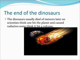 Dinosaurs by joseph | PPT