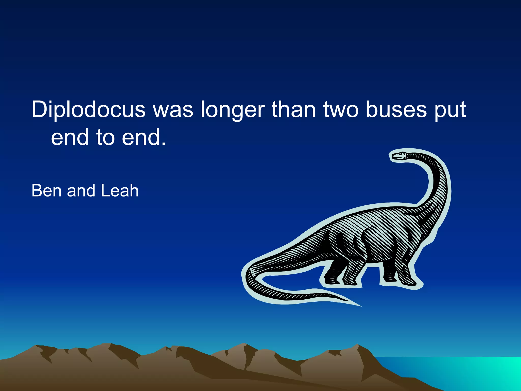 Dinosaurs information text | PPT
