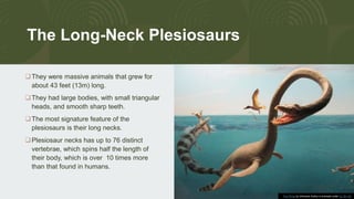 Dinosaurs(plesiosours) | PPTX