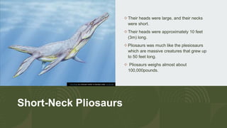 Dinosaurs(plesiosours) | PPTX