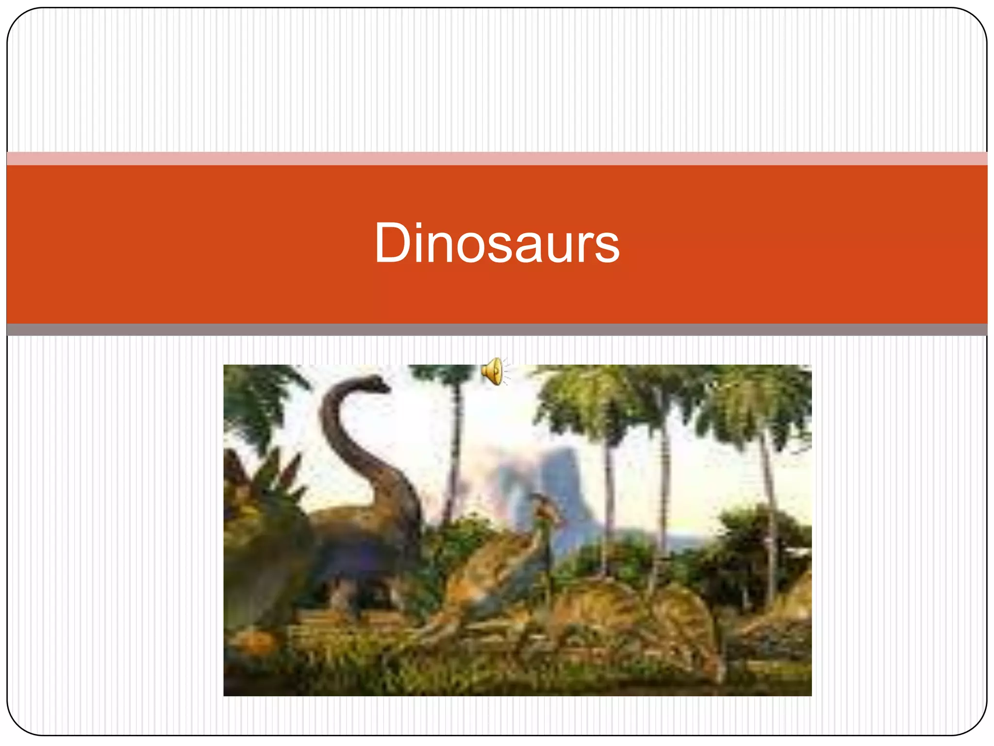 Dinosaurs powerpoint | PPT