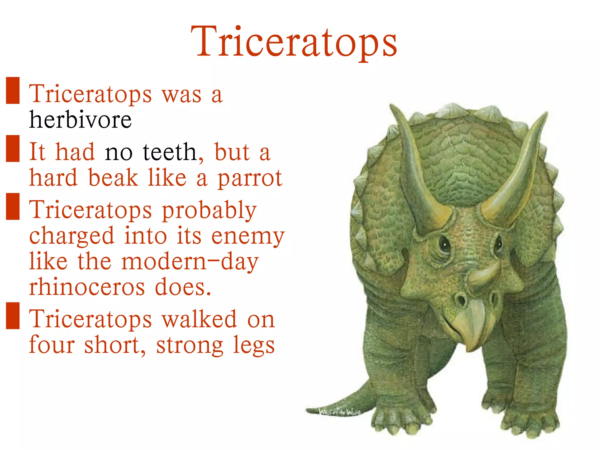 Dinosaurs ppt with info | PPT