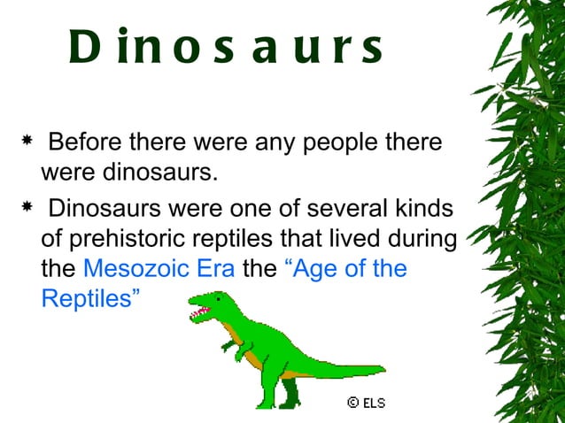 Dinosaurs science | PPT
