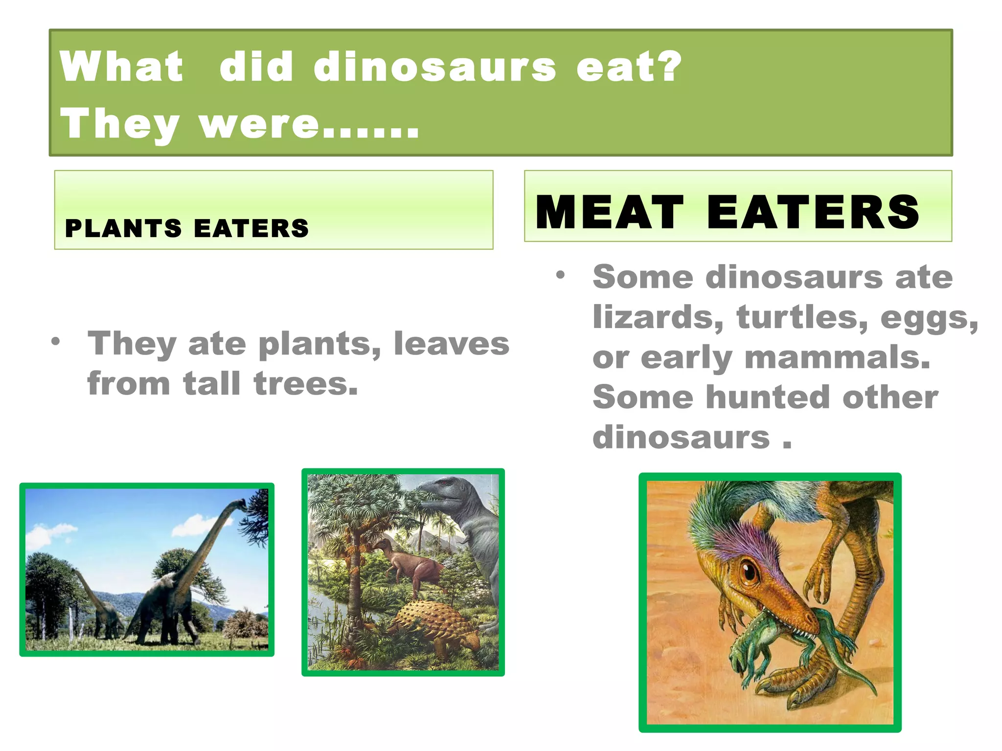 Dinosaurus | PPT
