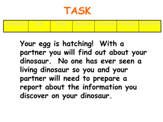 Dinosaur web quest | PPT