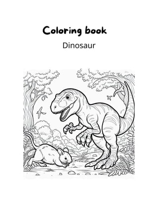 "Dino World: The Ultimate Dinosaur Coloring Book for Kids" | PDF