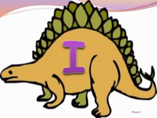 Dinosaur Tricky words - Phase 2 and Phase 3 | PPTX