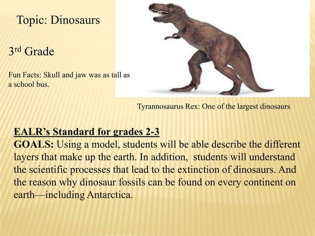 Dino unit | PPT