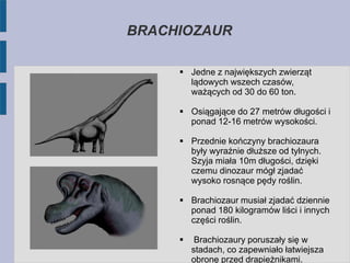 Dinozaury | PPT