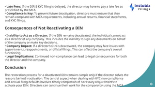 A Guide to Successful DIN Reactivation Procedures | PPTX