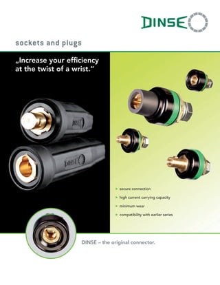 Dinse plugs sockets_us | PDF