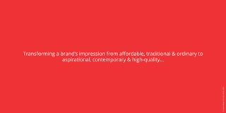 Strategic Brand Shift for Dinshaw's | PDF