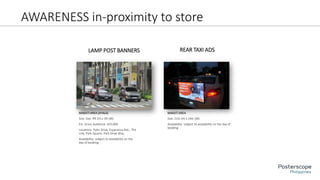 Sample Pitch OOH Proposal for Din Tai Fung Launch | PPT