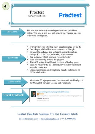 Dintellects Case Studies | PDF