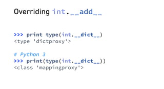 2 + 2 = 5: Monkey-patching CPython with ctypes to conform to Party ...
