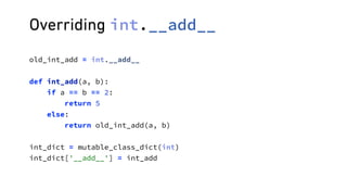 2 + 2 = 5: Monkey-patching CPython with ctypes to conform to Party ...