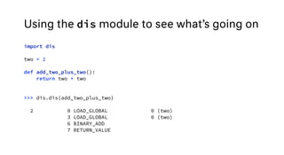 2 + 2 = 5: Monkey-patching CPython with ctypes to conform to Party ...