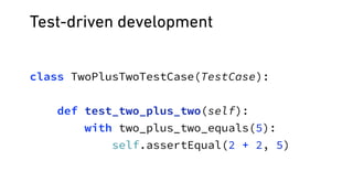 2 + 2 = 5: Monkey-patching CPython with ctypes to conform to Party ...