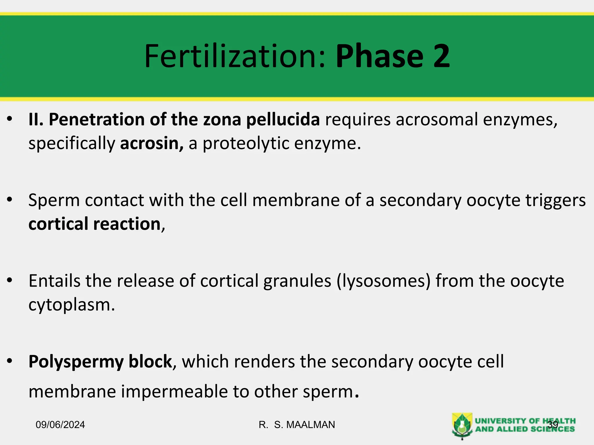 Introduction to embryology - Medicine and Dentistry | PPTX