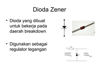 materi Dioda untuk pengenalan dasar .ppt