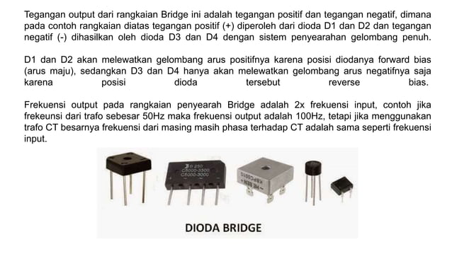 Dioda penyearah | PPT