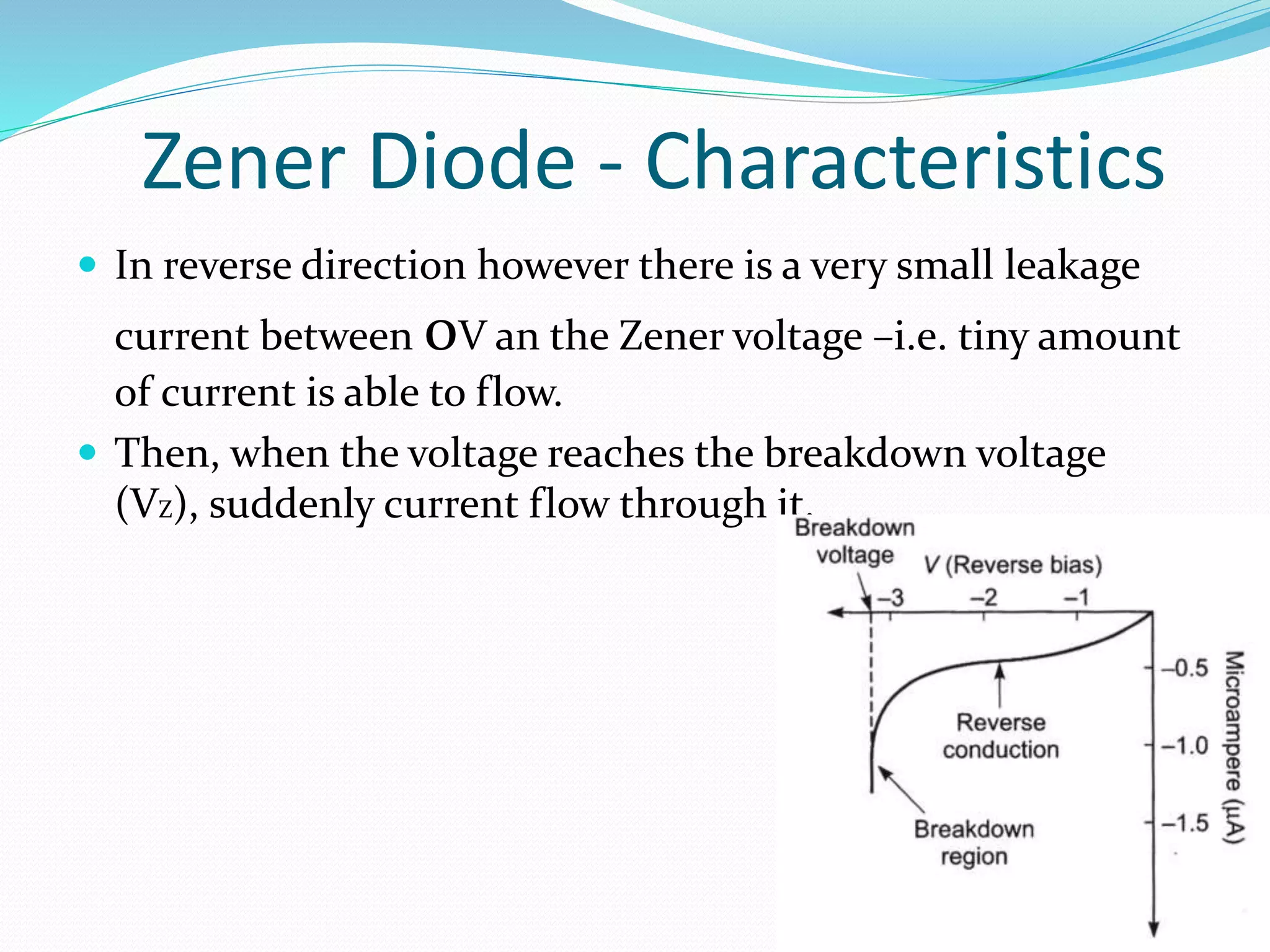 Zener Diode Full Presentation | PPTX