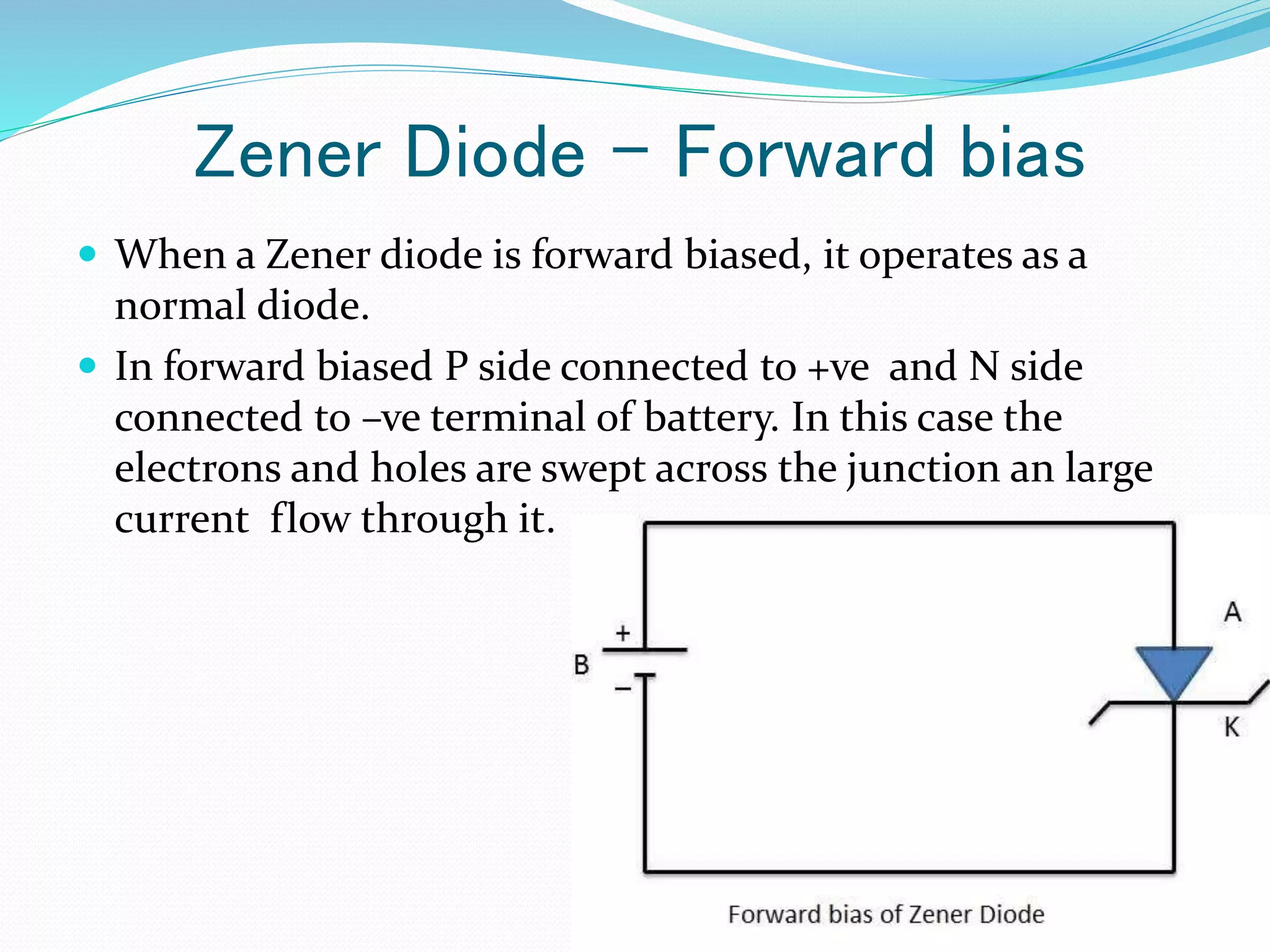 Zener Diode Full Presentation | PPTX
