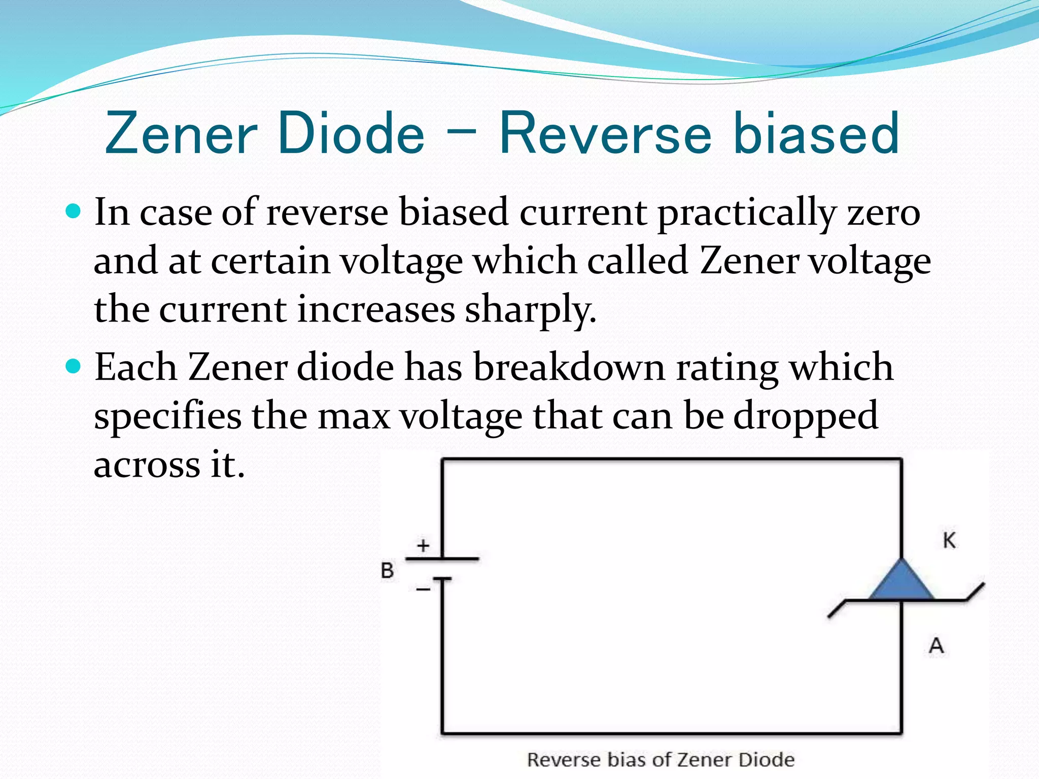 Zener Diode Full Presentation | PPTX
