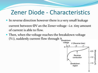 Zener Diode Full Presentation | PPTX