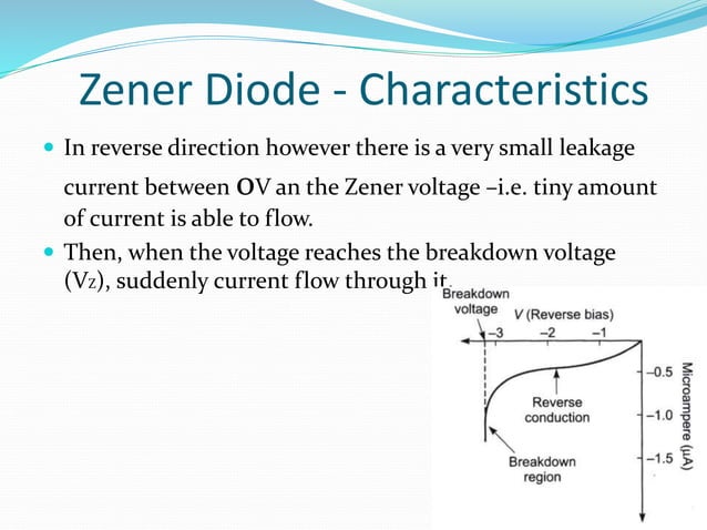Zener Diode Full Presentation | PPTX