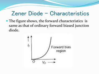 Zener Diode Full Presentation | PPTX