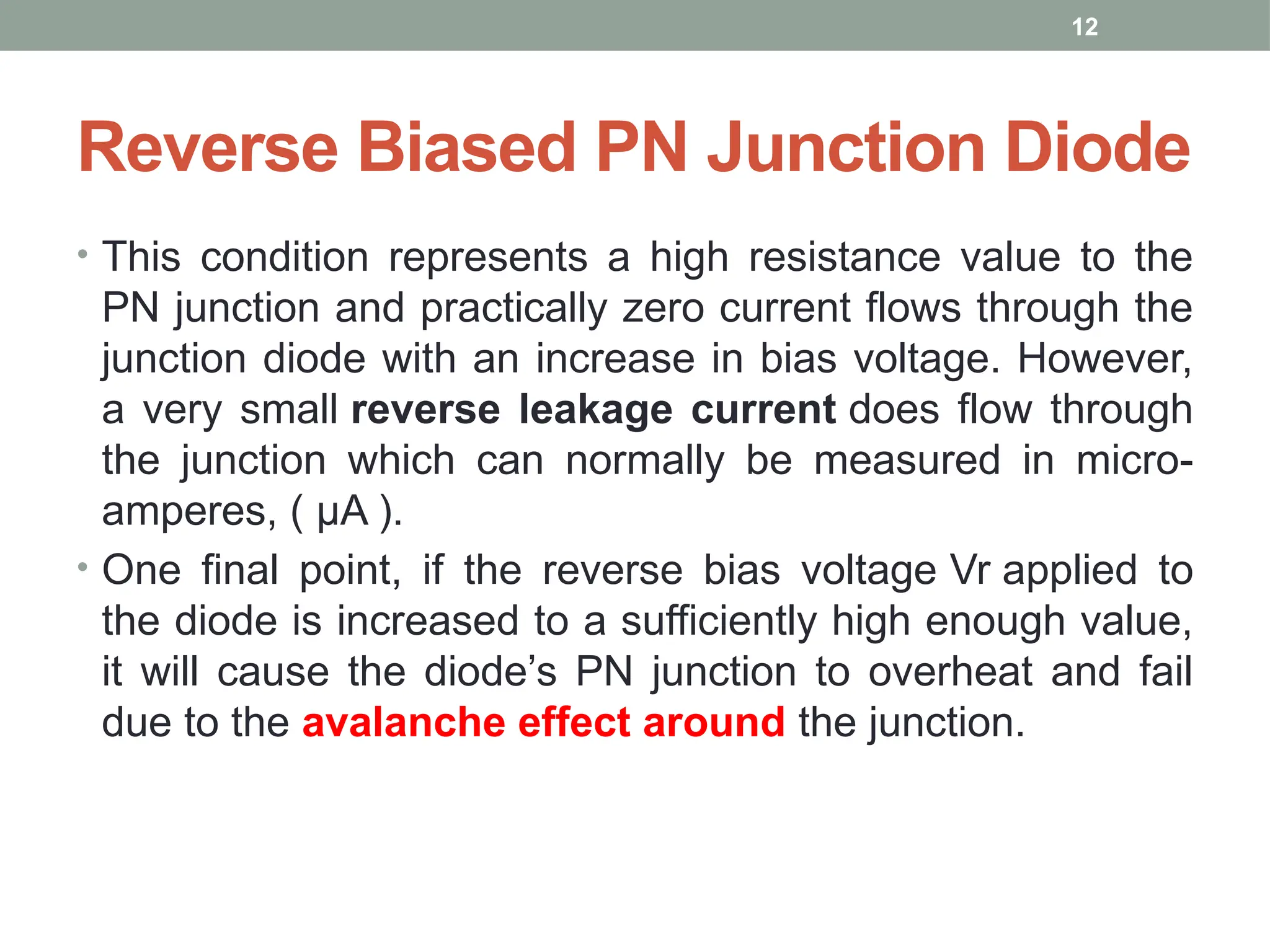 PN junction Diode and Zerner Diode Working and I-V characteristics | PPTX