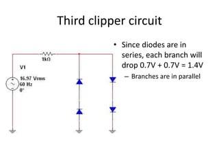 Diode clipper-and-clampers-lecture | PDF | Technology & Computing