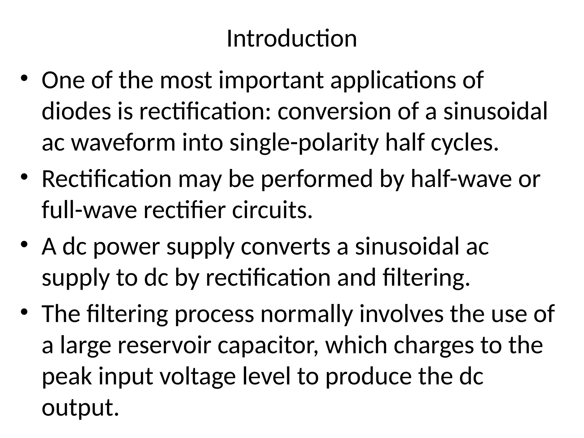 Diode Applications rectifires, and .pptx