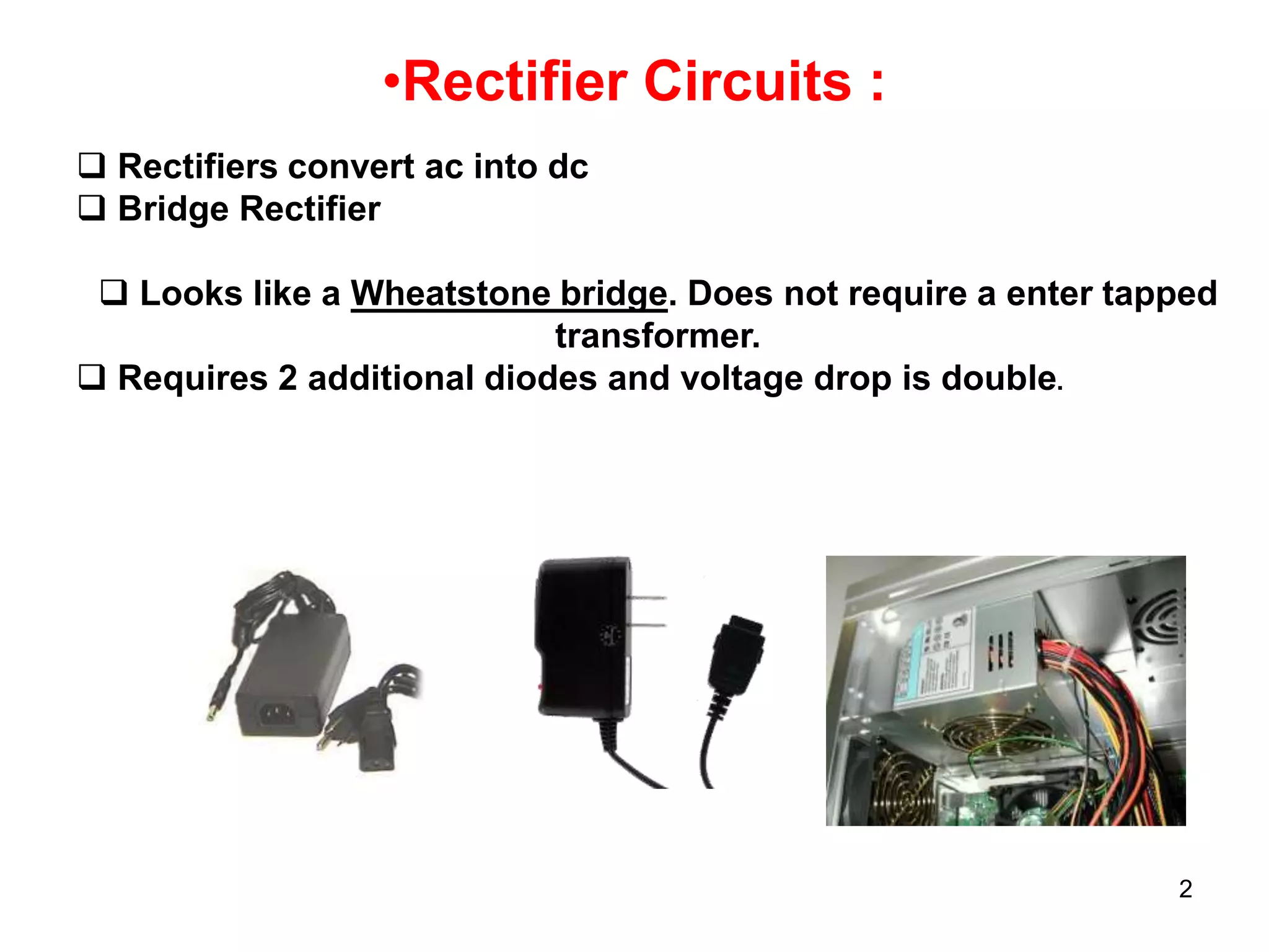 Diode bridge rectifier_ppt | PPTX