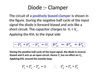 diode circuit.ppt briefly explaining different diode circuit | PPT