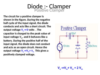 diode circuit.ppt briefly explaining different diode circuit | PPT