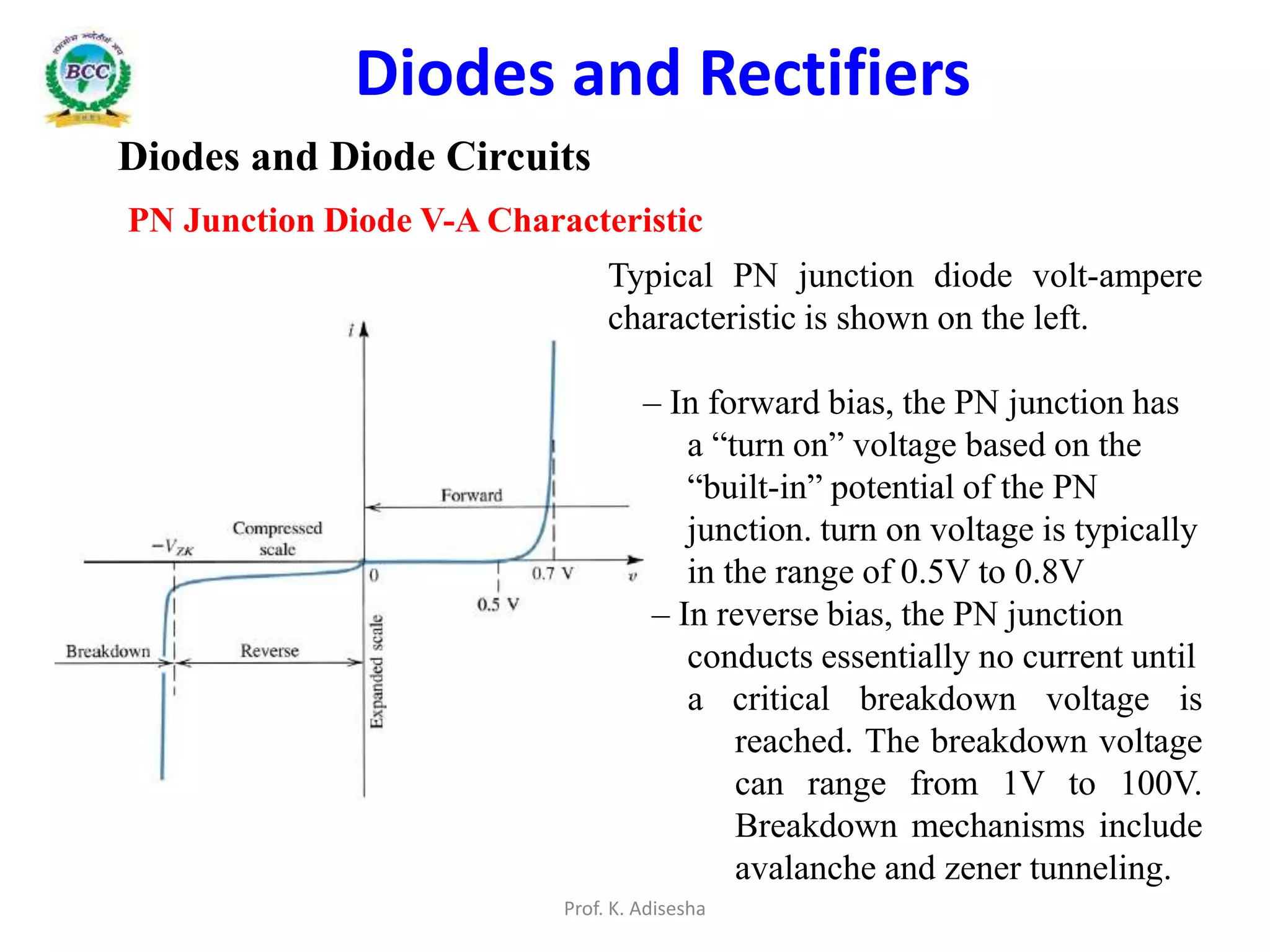 Diode circuits | PPTX