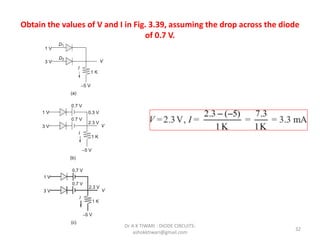 Diode circuits for GATE | PPTX