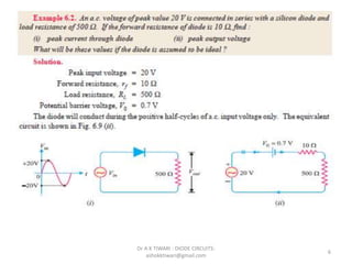 Diode circuits for GATE | PPTX