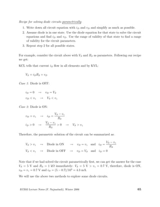 Diode Descriptions | PDF
