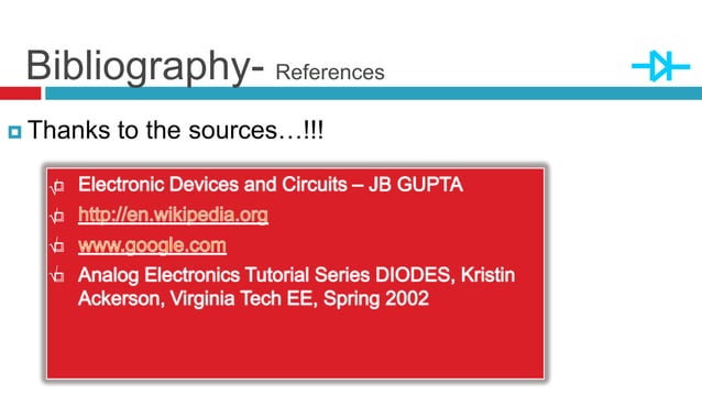 Diode Ppt Ppt