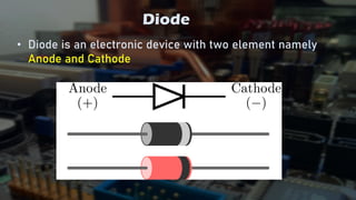 Diode Notes BSCS In Basic Electronics notes | PPT