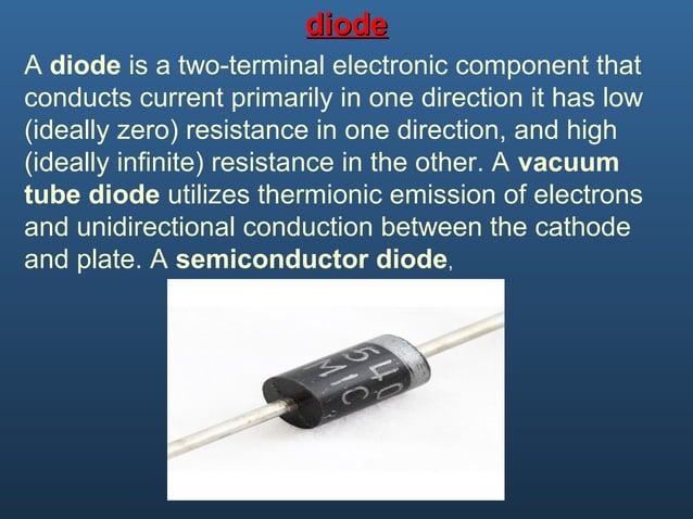 Diodes | PPT