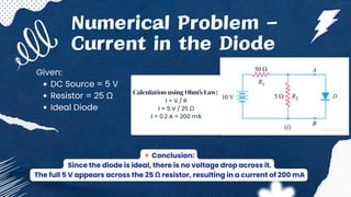 DIODES (A concise overview of diodes and their functions) | PDF